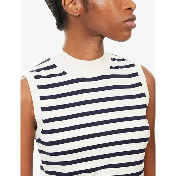 Max Mara Stallo Striped Knit Top