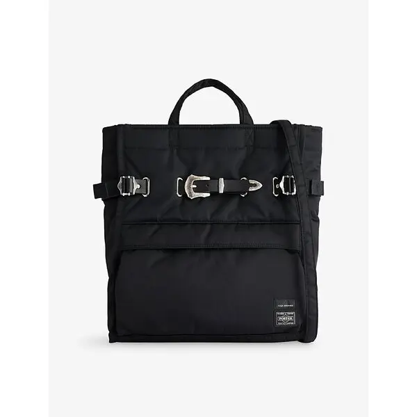 TOGA VIRILIS X Porter Nylon Shoulder Bag - Black
