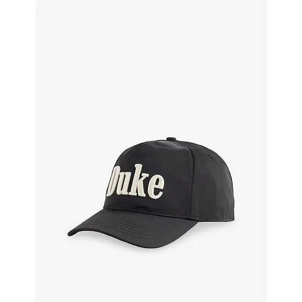 DUKE + DEXTER Script Satin Cap - Black