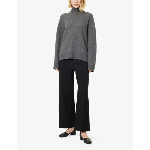 Issey Miyake Knit High-neck Wool Jumper