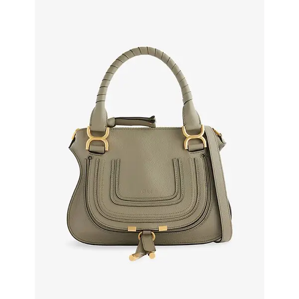 Chloé Marcie Small Leather Top Handle Bag