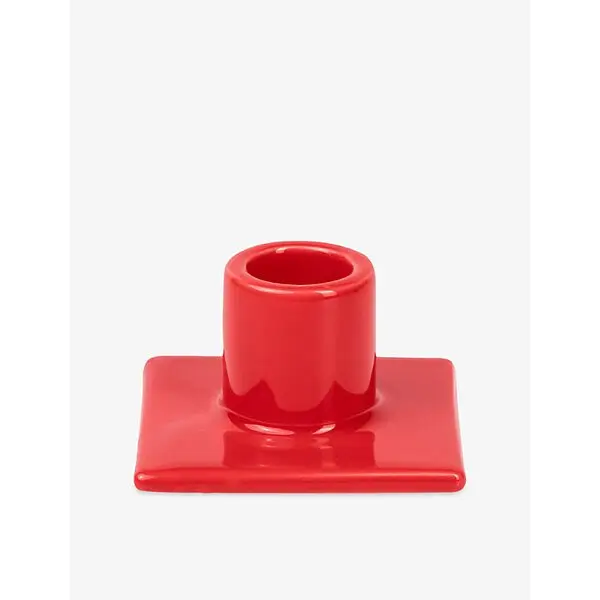 SELETTI X Toiletpaper Taper Porcelain Candle Holder 7.8cm - One-color