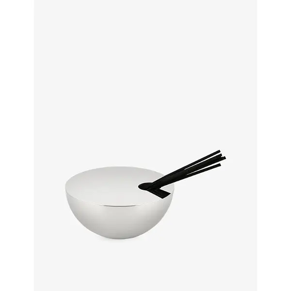 ALESSI Rocc Basalt Fragrance Diffuser Michael Anastassiades - Silver