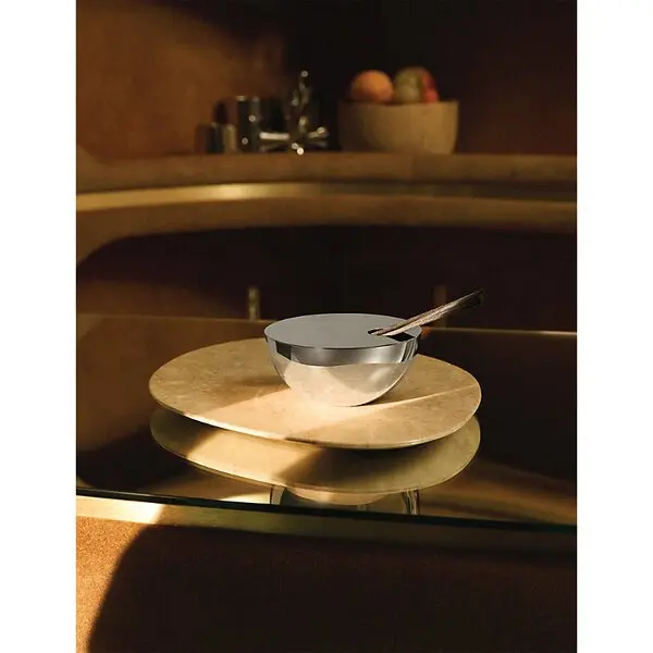 ALESSI Rocc Basalt Fragrance Diffuser Michael Anastassiades - Silver