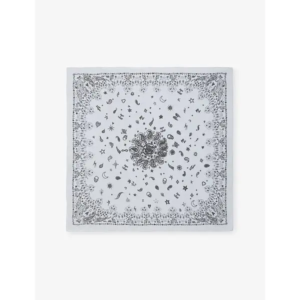 Zadig&Voltaire Blondie Bandana Square Silk Scarf - Road
