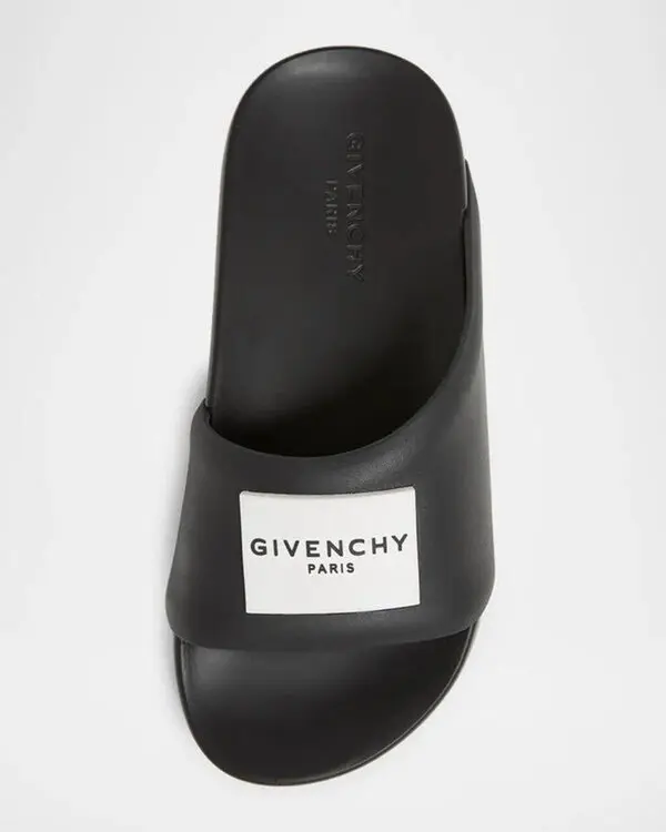 Givenchy Logo Slide Sandals