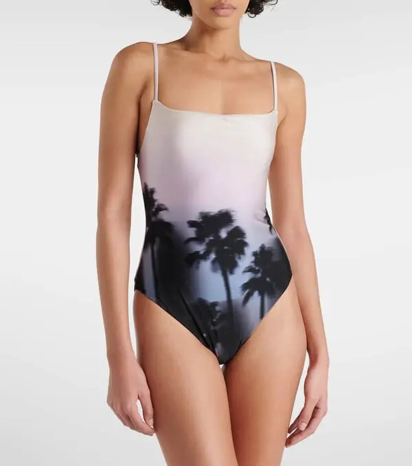Simkhai Elenora Printed Swimsuit