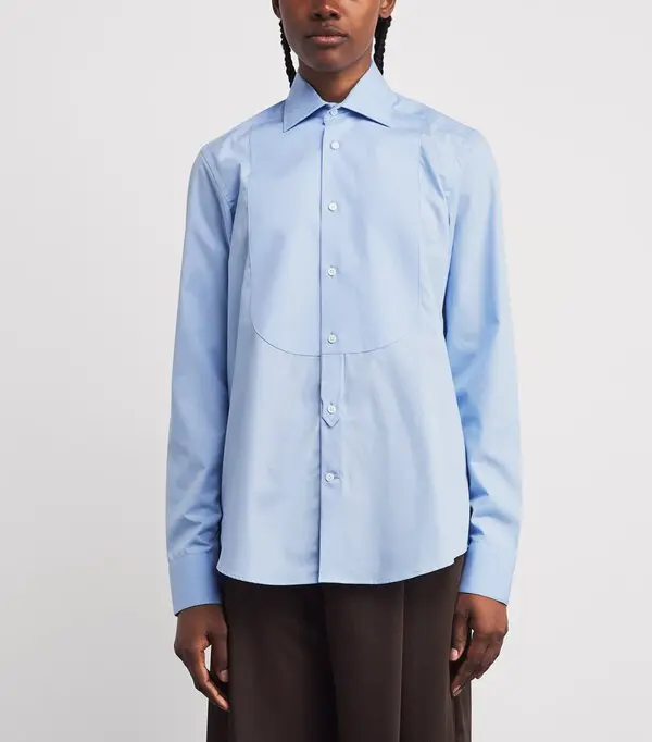 WITH NOTHING UNDERNEATH Organic Cotton Dress Shirt