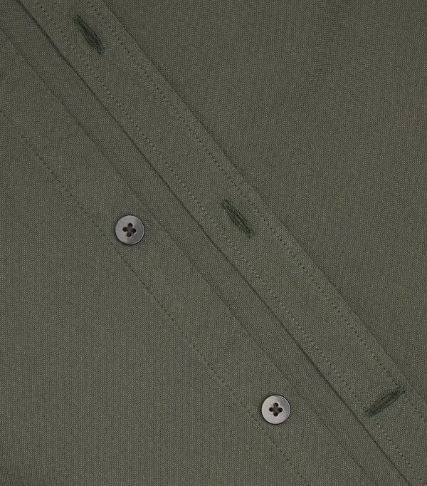 WITH NOTHING UNDERNEATH Cotton-wool Classic Shirt