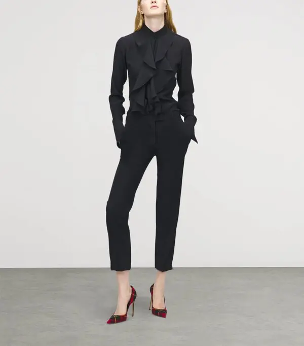 Alexander McQueen Cropped Trousers