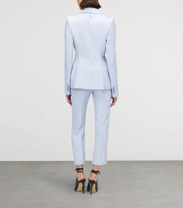 Alexander McQueen Cropped Tailored Trousers