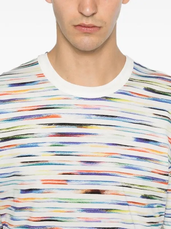 Paul Smith Organic Cotton Printed T-shirt