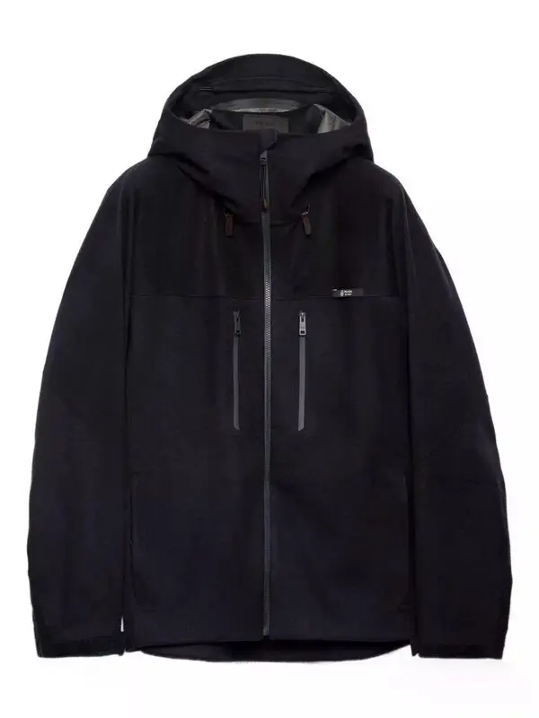 Prada Hooded Zip-up Jacket