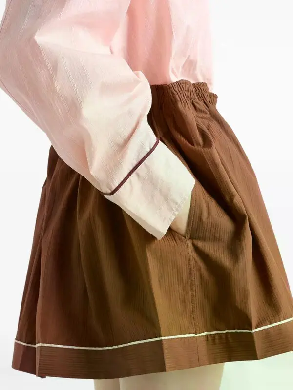 Prada Buttoned Mini Skirt