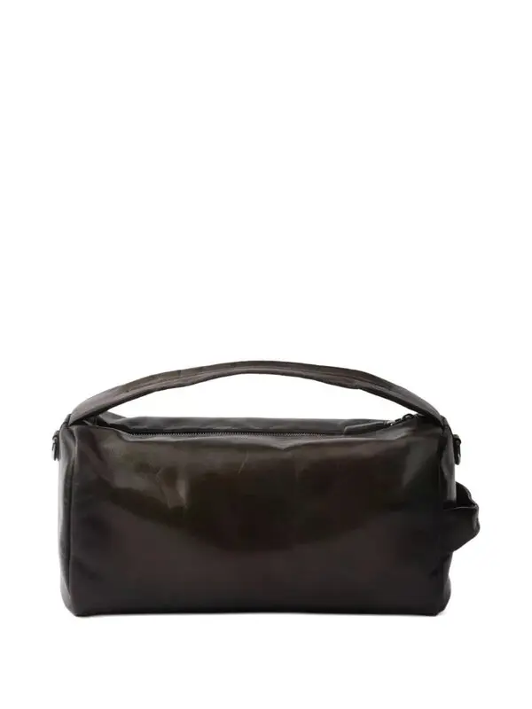 Prada Leather Zipper Shoulder Bag