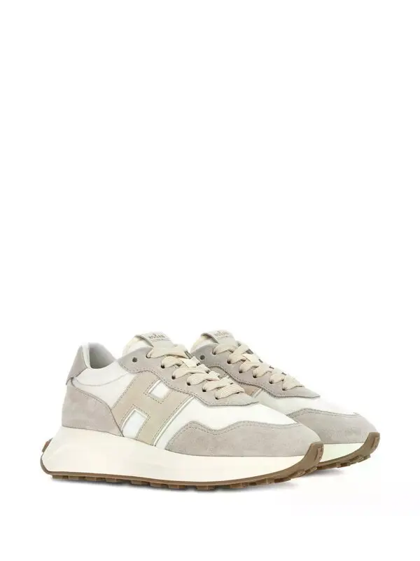 Hogan Letter Motif Sneakers - Grey