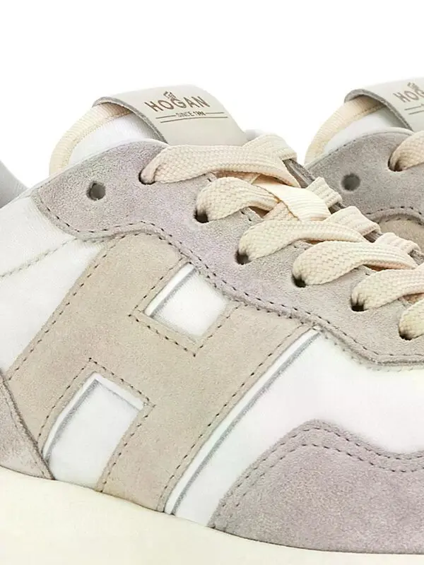Hogan Letter Motif Sneakers - Grey