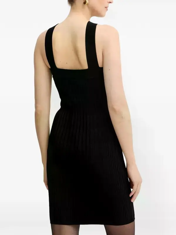 MARCIANO Button-detail Midi Dress