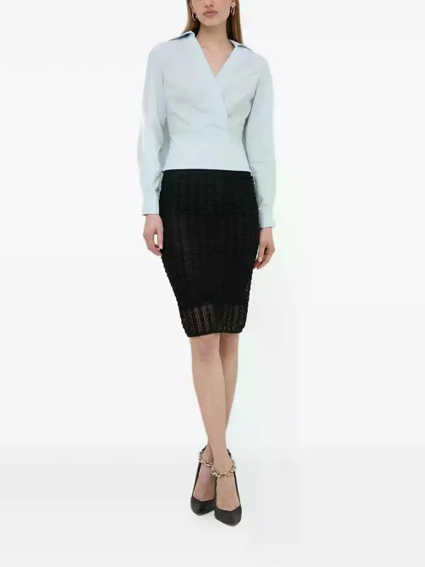 MARCIANO Wrap-bow Top