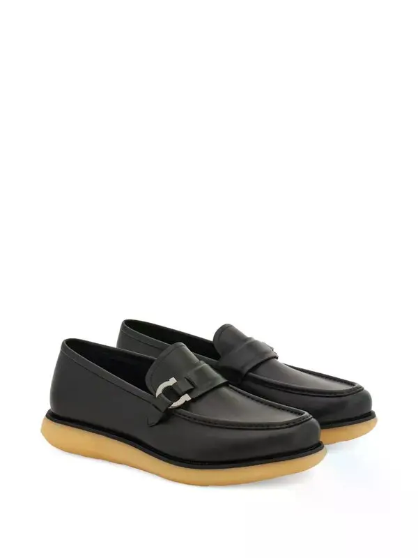 FERRAGAMO Gancini-plaque Loafers