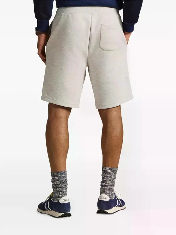 Polo Ralph Lauren Embroidered Double-knit Track Shorts