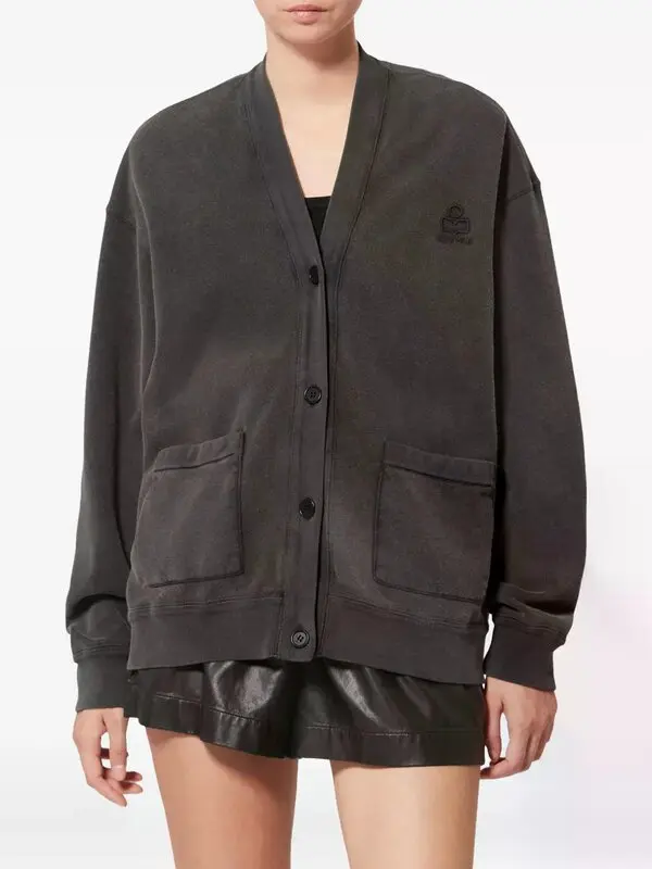 MARANT ETOILE Stephy Embroidery Jacket - Grey
