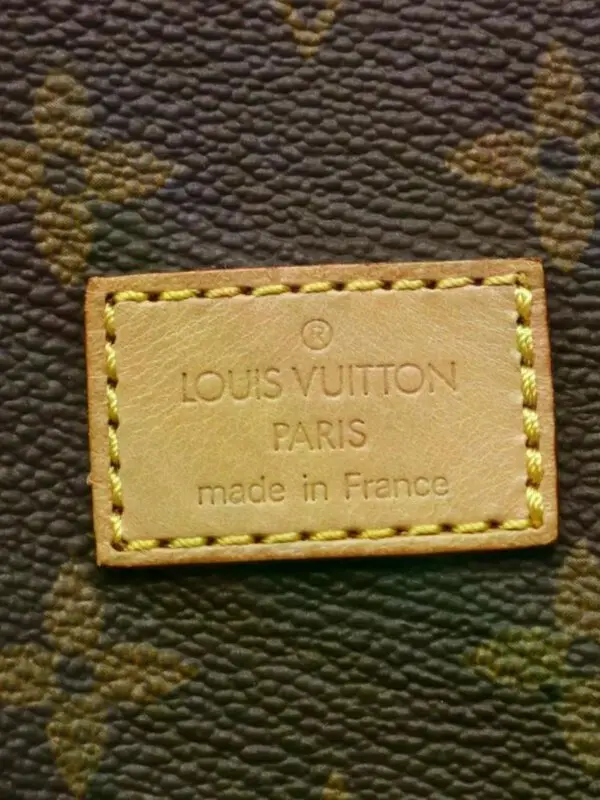 LOUIS VUITTON 1995 Saumur Monogram Shoulder Bag - Brown