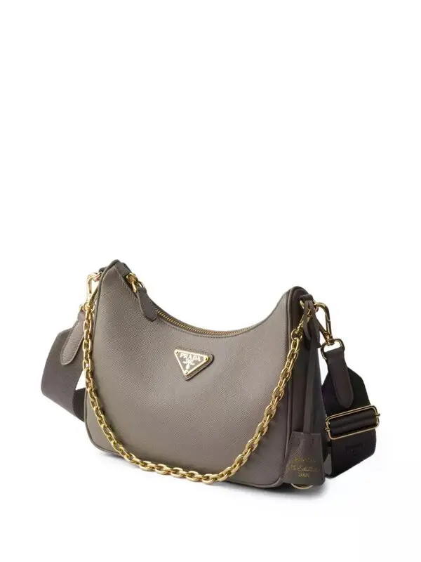 Prada Re-edition 2005 Tote Bag - Grey