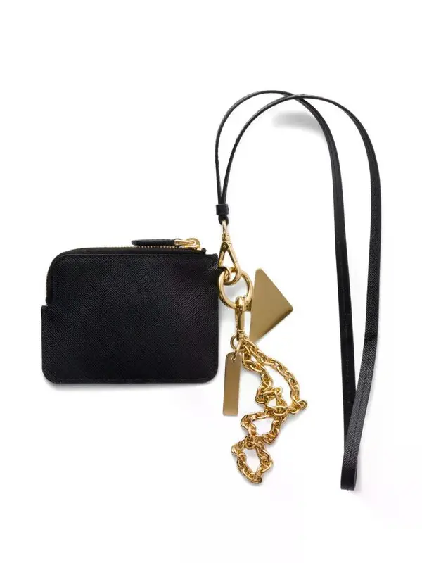 Prada Logo Leather Wallet