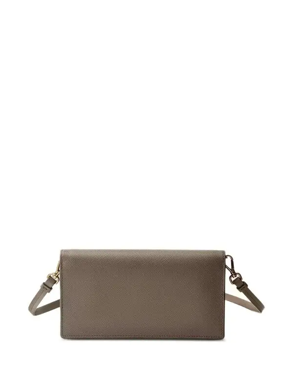 Prada Triangle-logo Leather Mini Bag