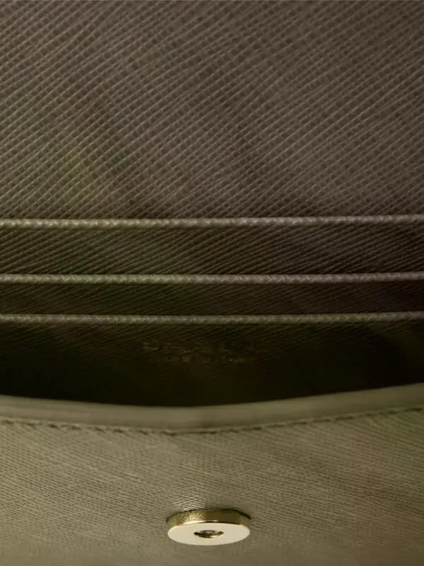 Prada Triangle-logo Leather Mini Bag