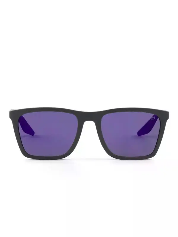 Prada Linea Rossa Square-frame Sunglasses - Grey