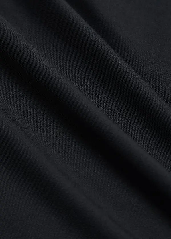 CONDITION Stretch-jersey Quarter-zip Top - Black