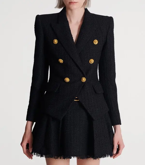 Balmain Tweed Tailored Jacket