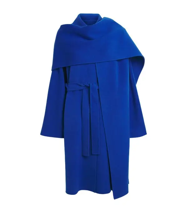 Lafayette 148 New York Wool-cashmere Detachable Cape Coat
