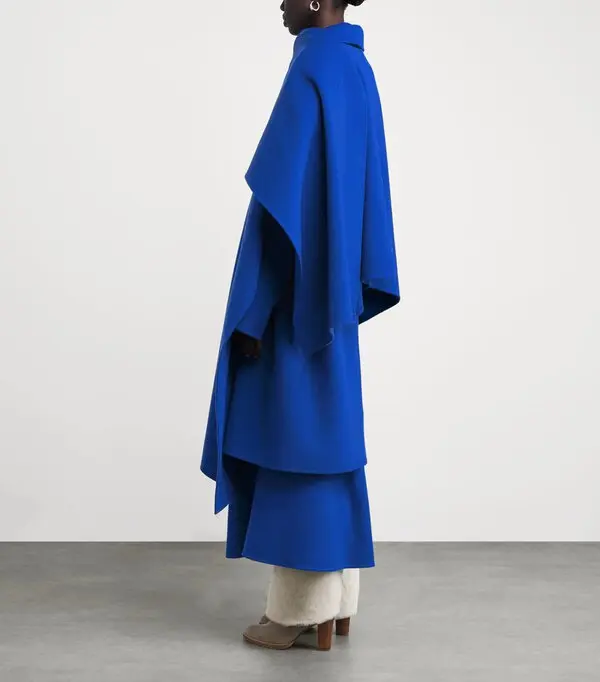 Lafayette 148 New York Wool-cashmere Detachable Cape Coat
