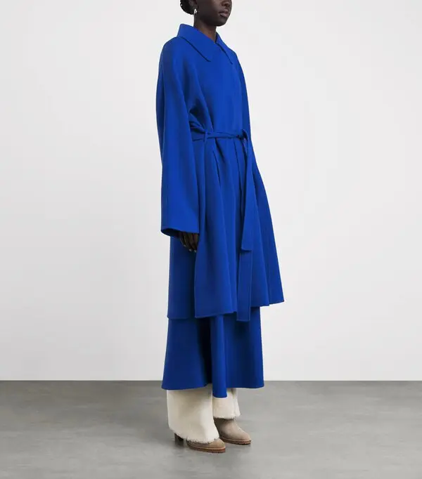 Lafayette 148 New York Wool-cashmere Detachable Cape Coat