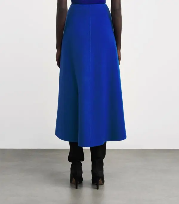 Lafayette 148 New York Wool-cashmere Maxi Skirt