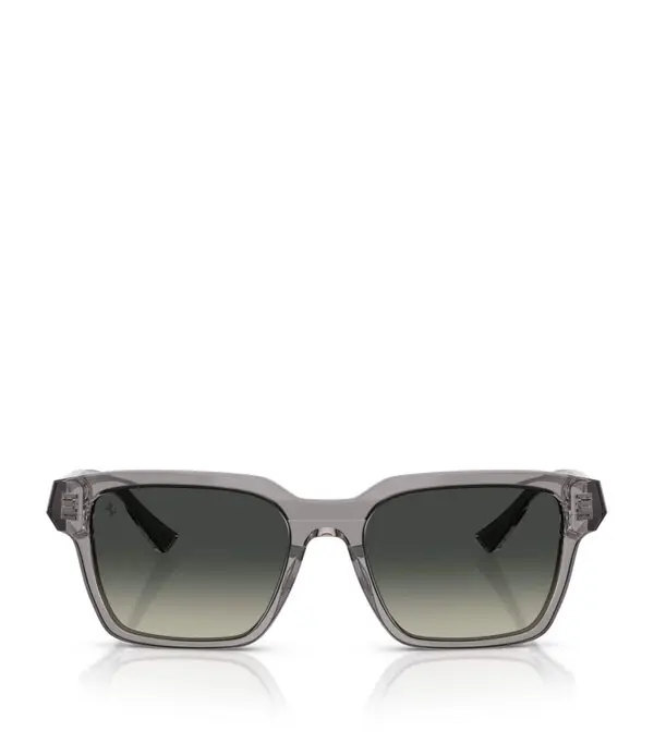 FERRARI Acetate Square Sunglasses - Grey