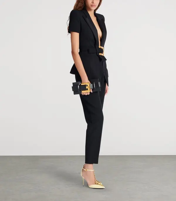 Balmain Virgin Wool Jacket - Black