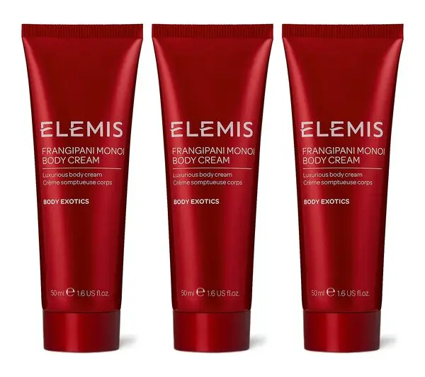 Elemis Frangipani Monoi Body Cream Trio - One-color