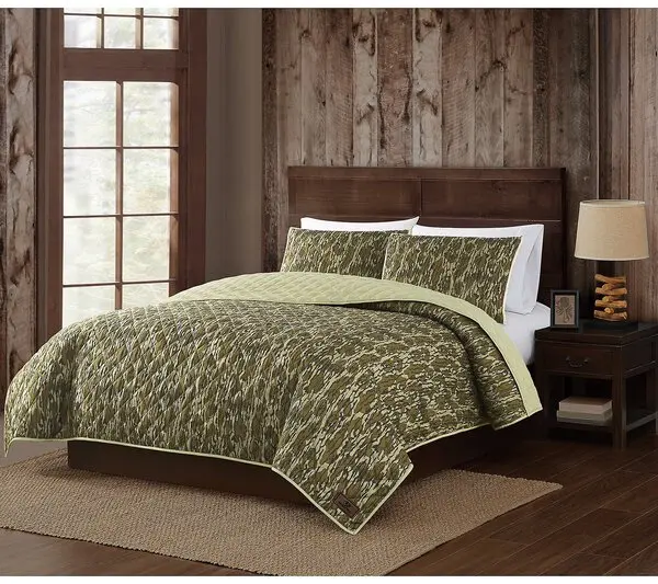 MOSSY OAK Bottom Land Full/queen Quilt Set - One-color