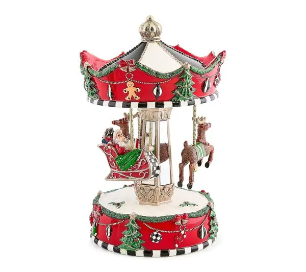 MACKENZIE-CHILDS Christmas Carousel - One-color