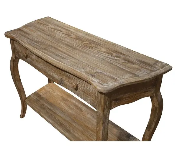 ALATERRE FURNITURE Austerity Reclaimed Wood Con Sole Table - One-color