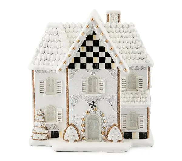MACKENZIE-CHILDS Gingerbread Illuminated Manor - One-color
