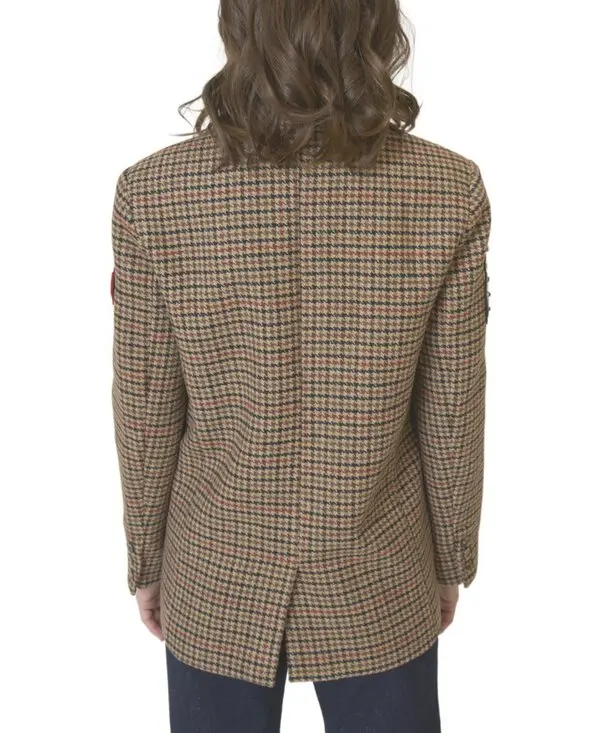 Central Park West Raven Patch Blazer