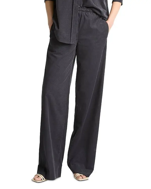Vince Mid-rise Pull-on Corduroy Pants