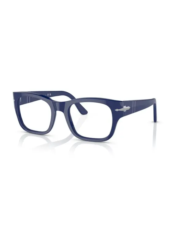 Persol Square Full Rim Eyeglasses - Blue