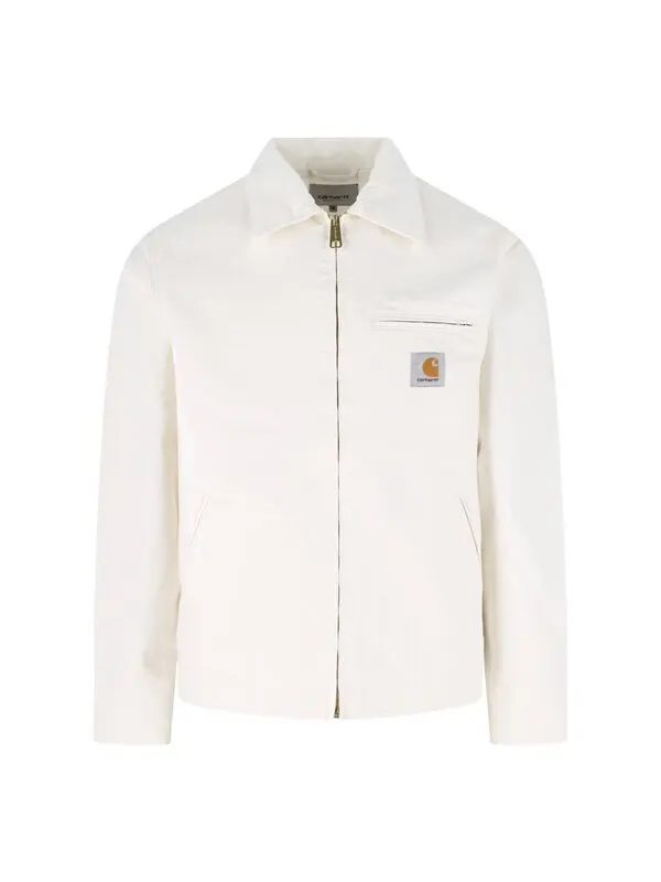 Carhartt Work In Progress Detroit Zip Jacket - White