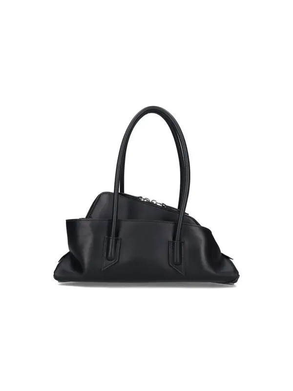 Attico La Passeggiata" Shoulder Bag - Black